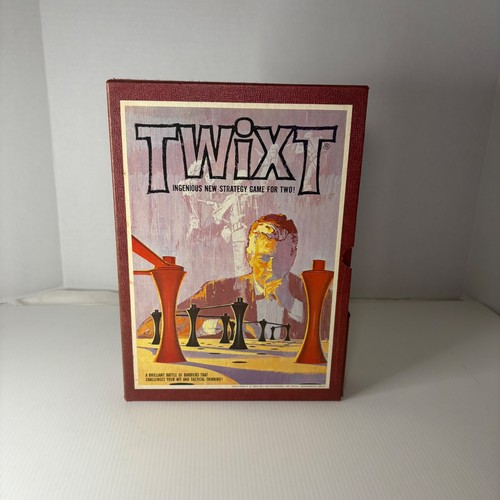 Twixt 3M Bookshelf Strategy Board Game 1962 Complete W/directions ...