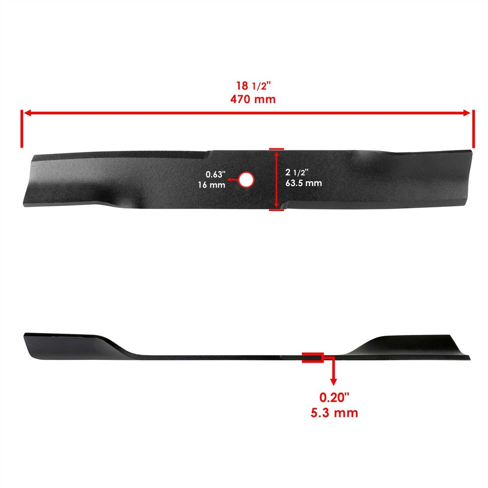 3 Blade Deck 54" fits Hustler 797696 601124 Oregon 92-208 Stens 350-695 ...