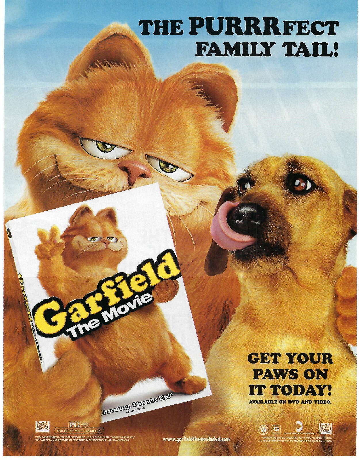 Garfield Movie Poster