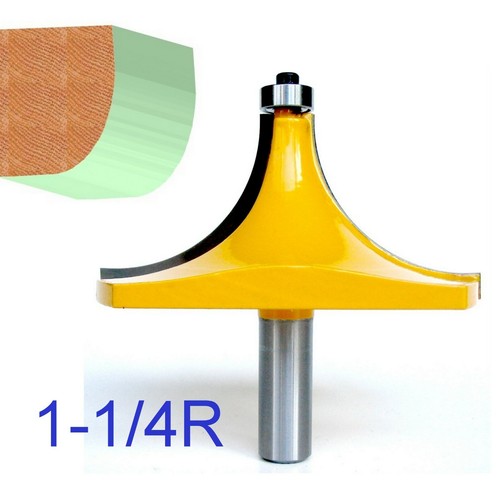 1pc 1/2" SH 1-1/4" Radius Round Over Router Bit S | eBay