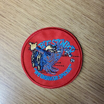 Aliens Marine's Bug Stomper "We Endanger Species" Patch 3 inches | eBay