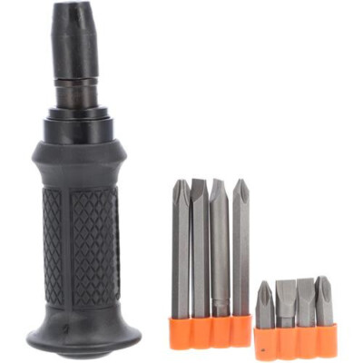 IIT Reversible Hand Held Impact Driver with Impact Screwdriver Bit Set ...