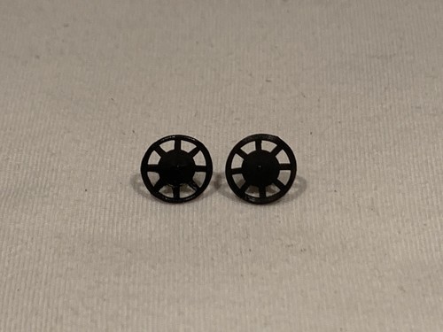 2 MTH PLASTIC BRAKE WHEELS! O SCALE & O GAUGE FREIGHT CAR WHEEL PART ...