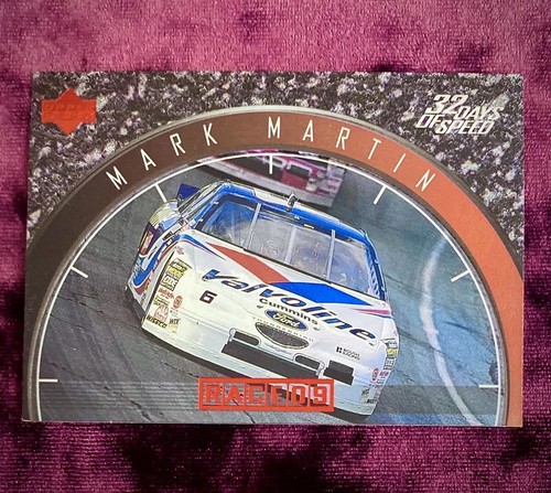 Mark Martin 1998 Upper Deck Victory 32 Days Speed NASCAR Auto Racing ...