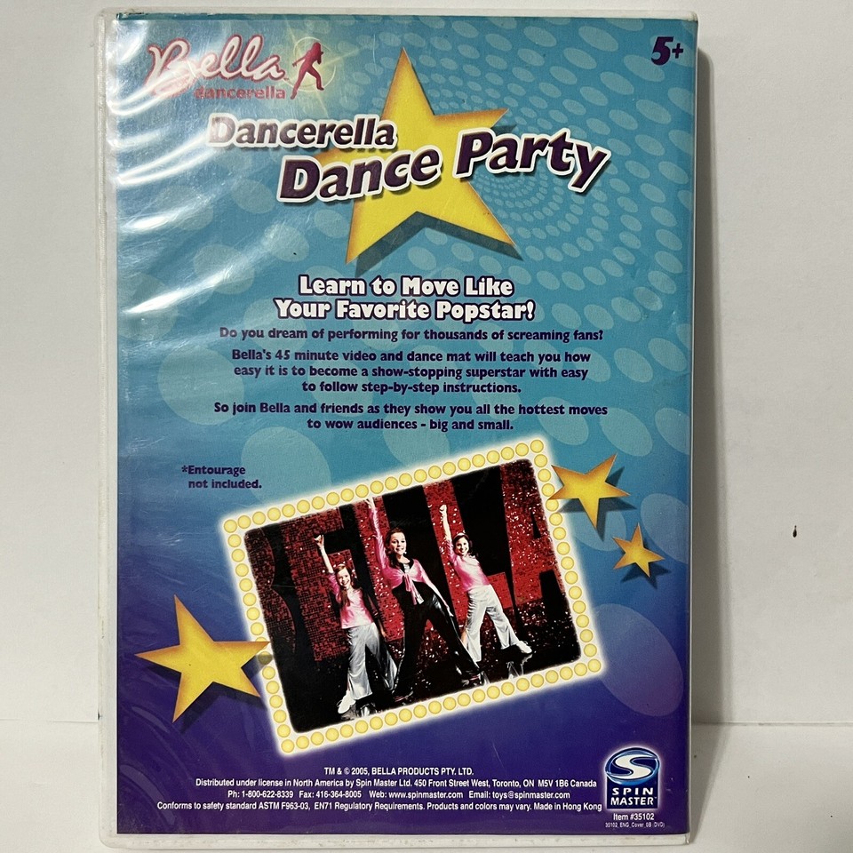 DVD Bella Dancerella - Dance Party 45 Minute Dance Along (DVD, 2005) | eBay