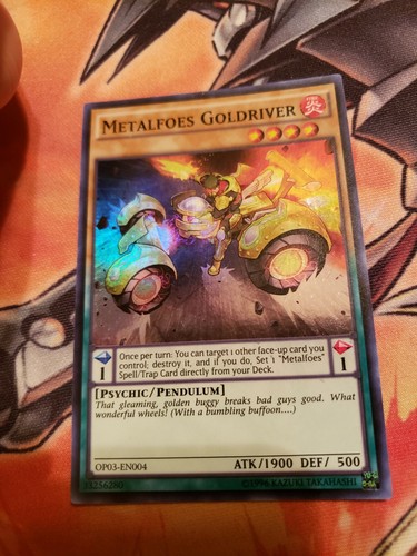 Metalfoes Goldriver (OP03-EN004) - LP Super Rare Yugioh | eBay