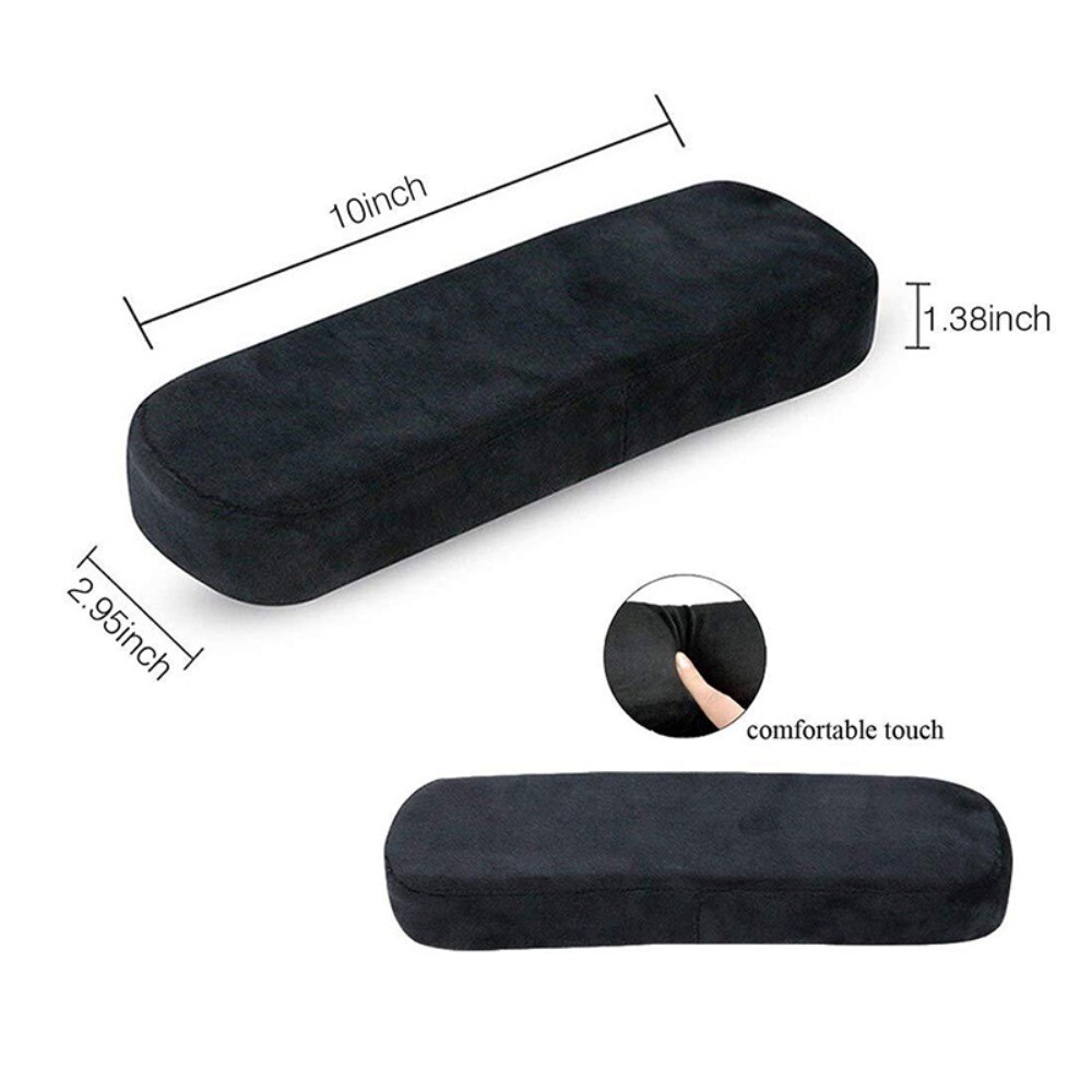 1/2Pc Office Armrest Cushions Support Elbow Arm Rest Cover Chair ...
