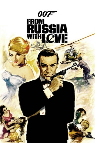 1963 From Russia With Love Movie Poster 11X17 007 James Bond Sean Connery 🍿 | eBay