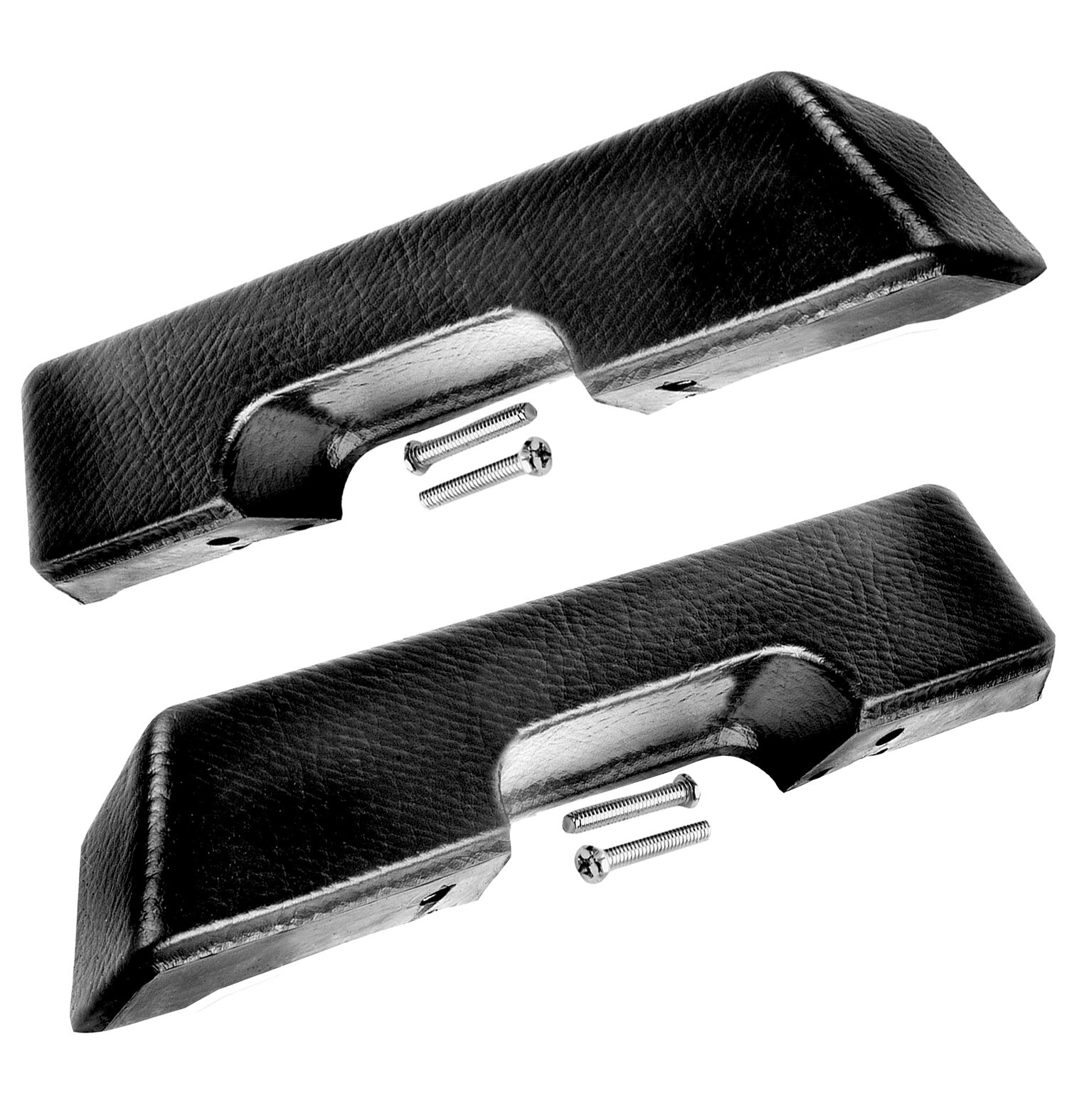 1972 72 Chevy Pickup PU Truck Door Arm Rest Black Pair Right & Left ...