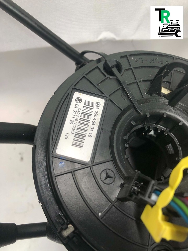 MERCEDES R230 SQUIB SL STALK UNIT STEERING ANGLE SENSOR A0004640418 ...