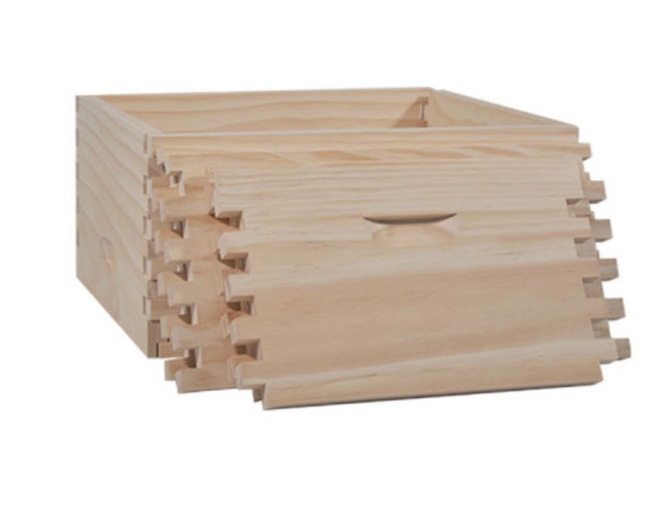 LANGNSTROTH DEEP Box Size for 10 Frame Standar LANGSTROTH UNASSEMBLED ...