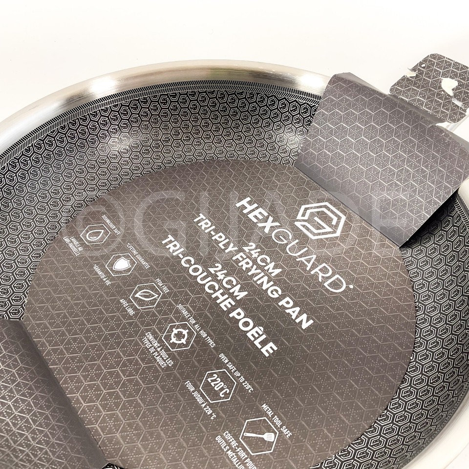 Hexguard Tri-ply Stainless Steel 9.5" Frying Pan New | eBay