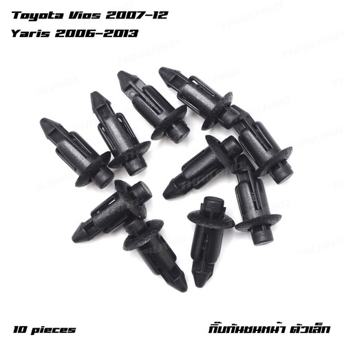 10x Clips Console Panel Bumper Retainer For Toyota Vios Yaris AE100 ...
