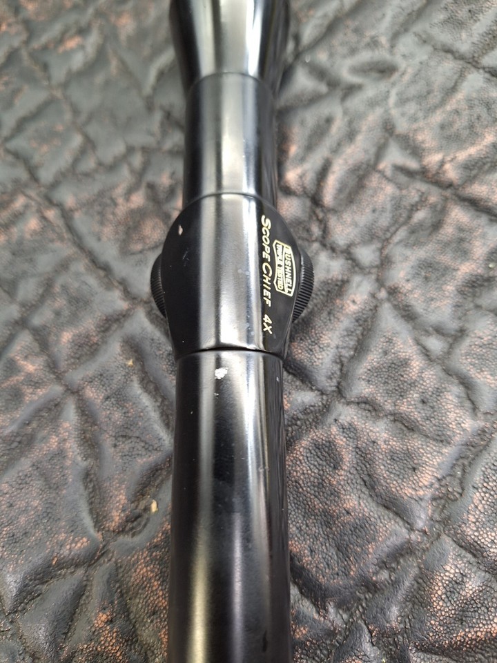 Vintage Bushnell Scope Chief 4x Power JAPAN Made Fine Crosshair ...