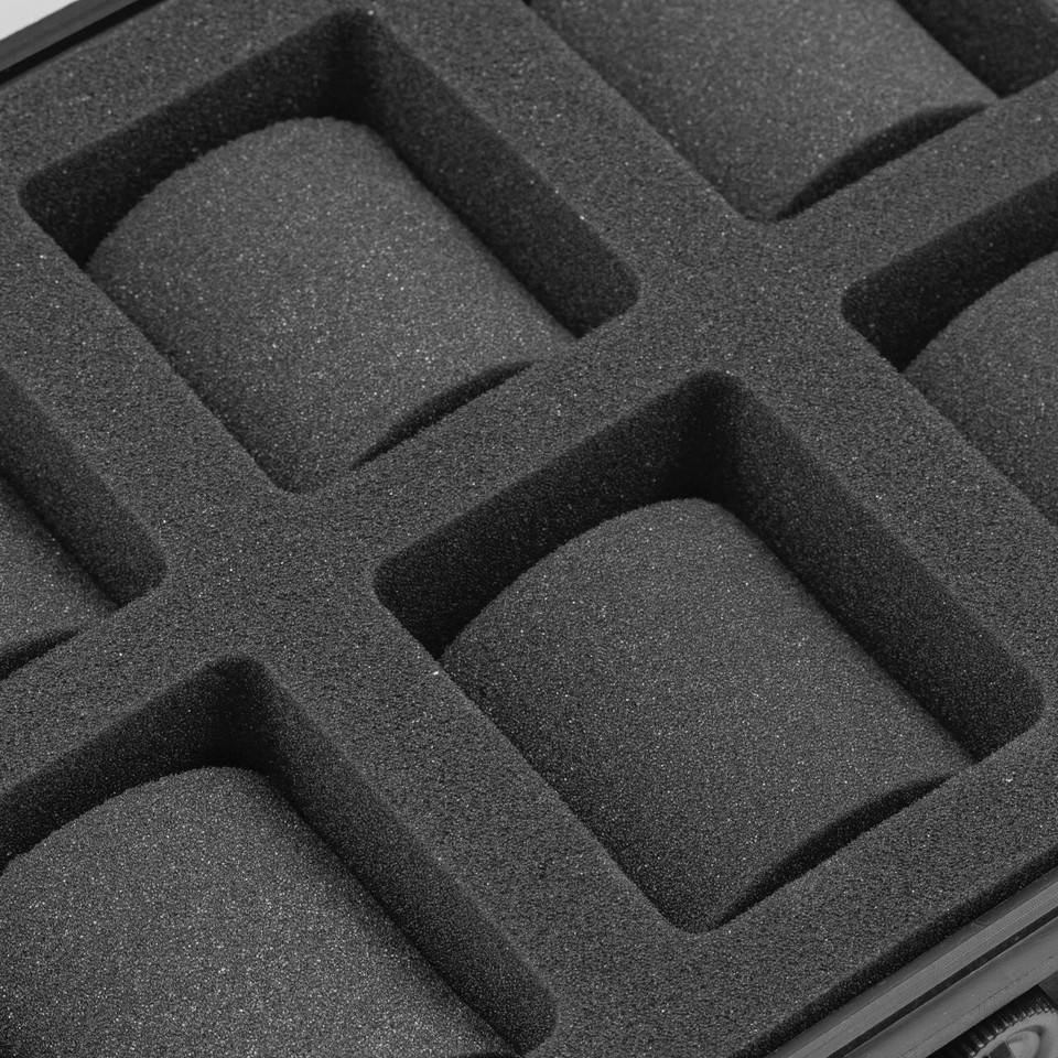 6 X WATCH HARD CASE FOR TRAVEL STORAGE PROTECTION WATERPROOF SHOCKPROOF ...