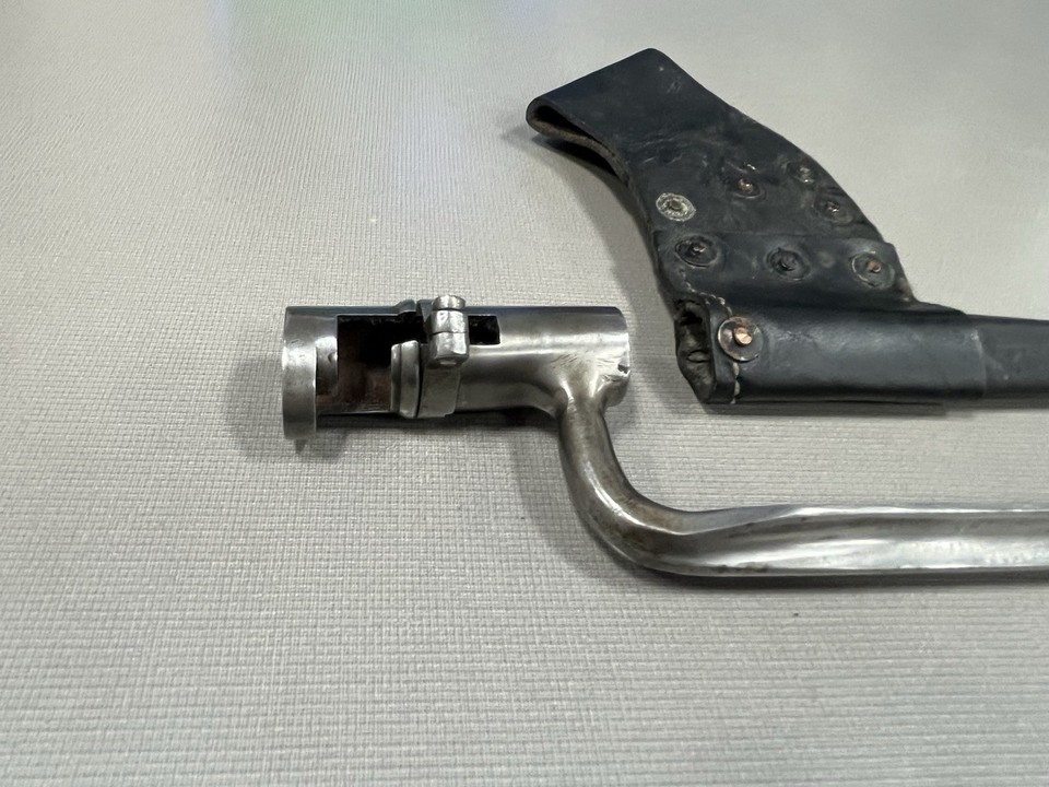 Original Civil War US Musket 1863 Springfield Bayonet Socket Hanger ...