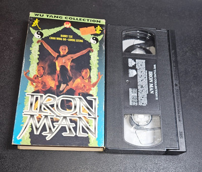 Iron Man (VHS, 1998) Wu Tang Collection Kung Fu Martial Arts Action Non ...