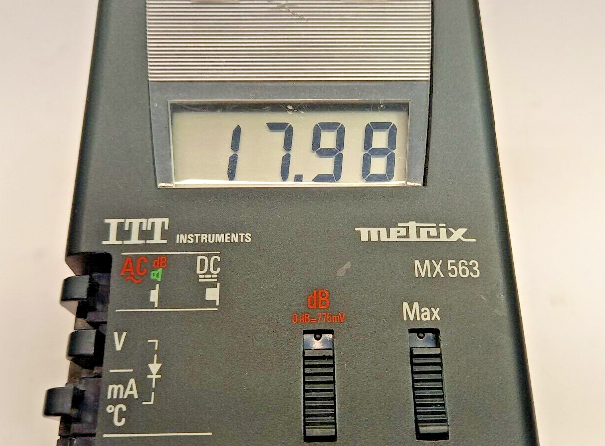 Multimètre Metrix MX 563 | eBay