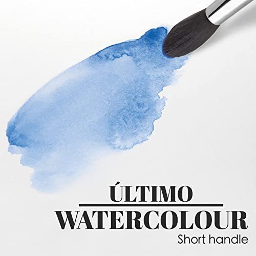 Escoda Ultimo Series 1530 Artist Watercolor and Acrylic Paint Brush ...