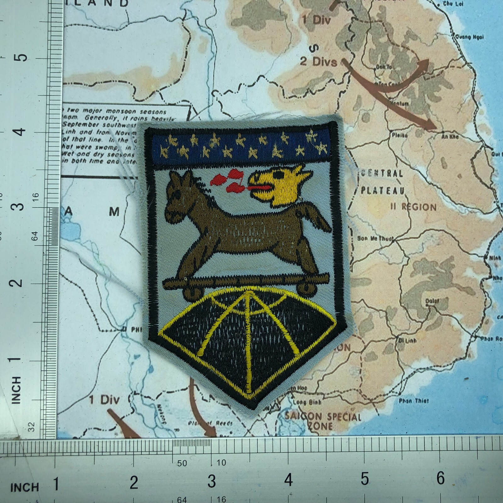 Patch , Vietnam USAF Operations Trojan Horse 4080th Strategic Unit ...