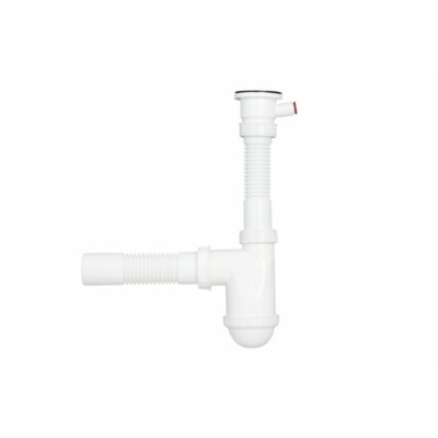 Sink Waste Bottle Trap with Plug & Single Spigot for Washing Machine ...