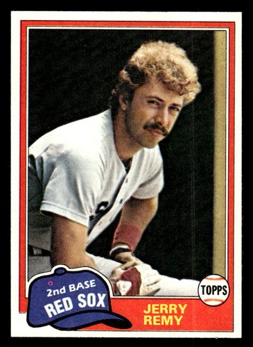 Jerry Remy 1981 Topps #549 Boston Red Sox | eBay