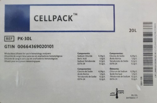 SYSMEX CELLPACK PK-30L 20L | eBay