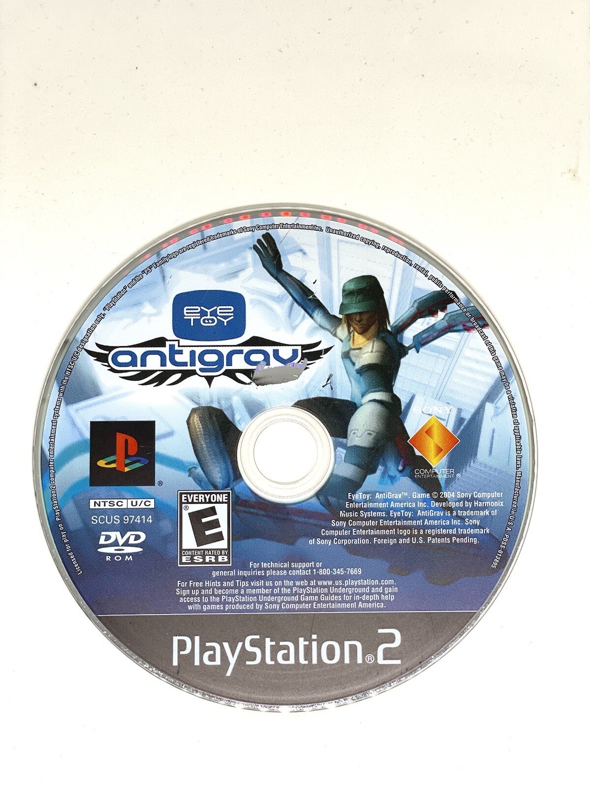 AntiGrav PlayStation 2 PS2 Video Game Disc Only Clean Tested ...