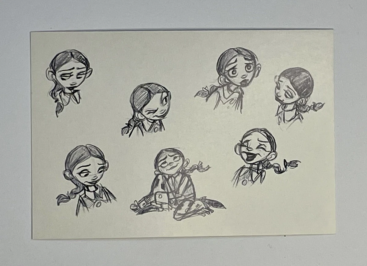 Pixar Character Sketches Toy Story