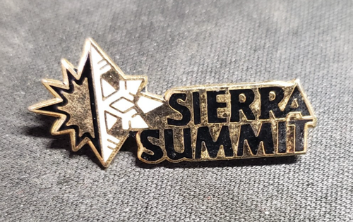 Sierra Summit SkiResort Lapel Hat Pin Skier Gift | eBay