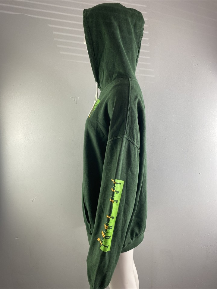 NWT Merch Traffic Mens Ice Cube Peace Sign Pullover Hoodie Green Size ...