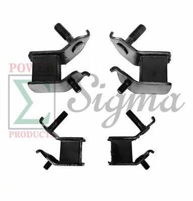 2 Thick 2 Thin Anti Vibration Rubber Motor Mounts for 11HP 13HP 420cc ...