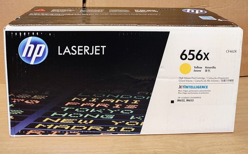 Genuine OEM HP CF462X Yellow 656X High Yield Toner Cartridge -Sealed ...