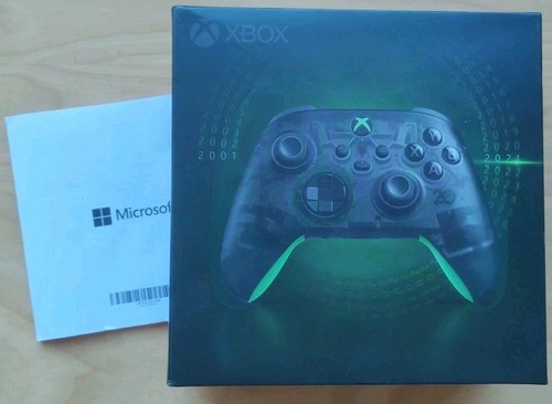 BOX ONLY 20th Anniversary Special Edition Controller For Xbox One ...