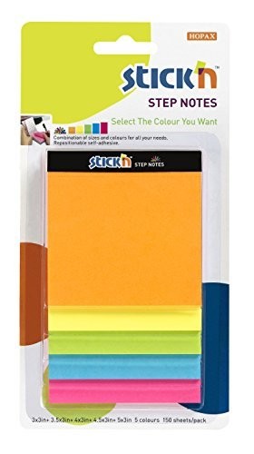 Hopax ValueX Magic Cube Step Notes 150 Sheets Neon Colours 21423 NEW | eBay
