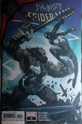 2021 Marvel Comics Symbiote Spiderman King In Black 4 Greg Land Cover A ...