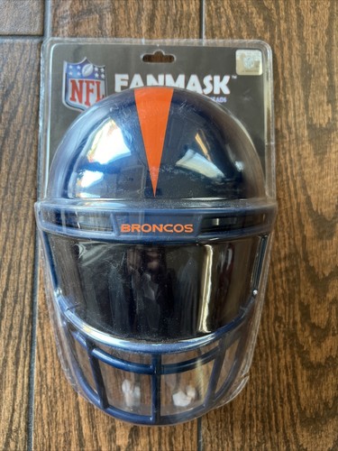 NFL Denver broncos Fan Helmet Mask Tailgating Costume Smoked Visor ...