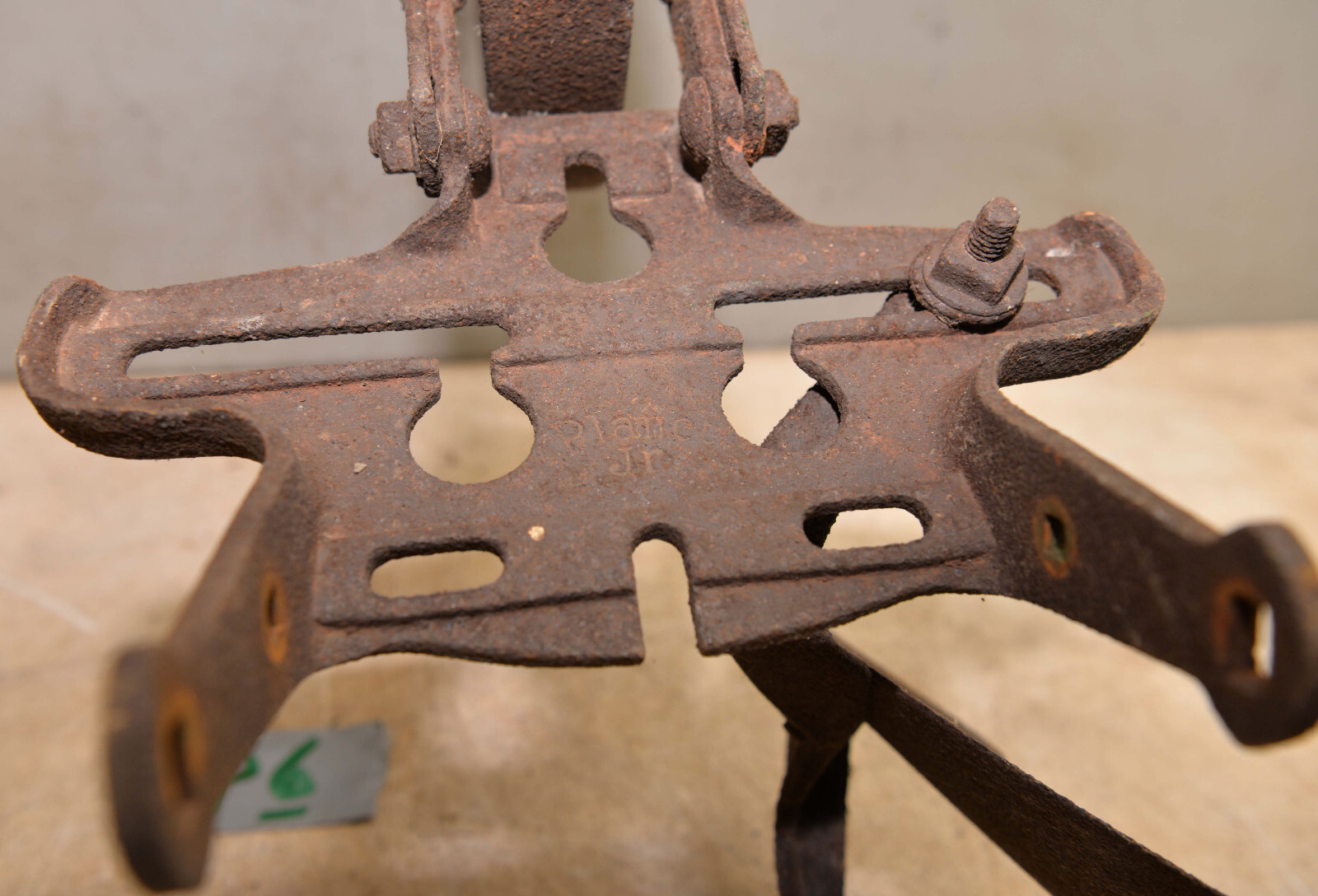 Vintage Planet Jr cultivator single wheel garden tool collectible farm ...