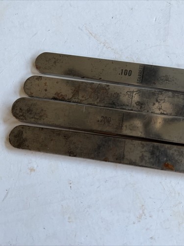 STARRETT No. 467 Large Block Thickness Feeler Gage Gauges Machinist USA ...