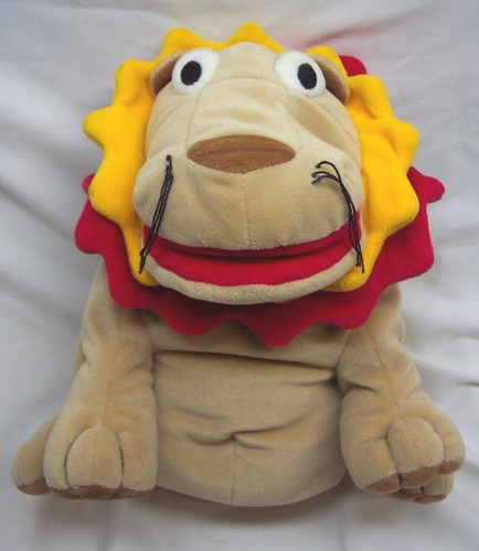 Gymboree FUNNY LION HAND PUPPET 11" Plush STUFFED ANIMAL Toy | eBay