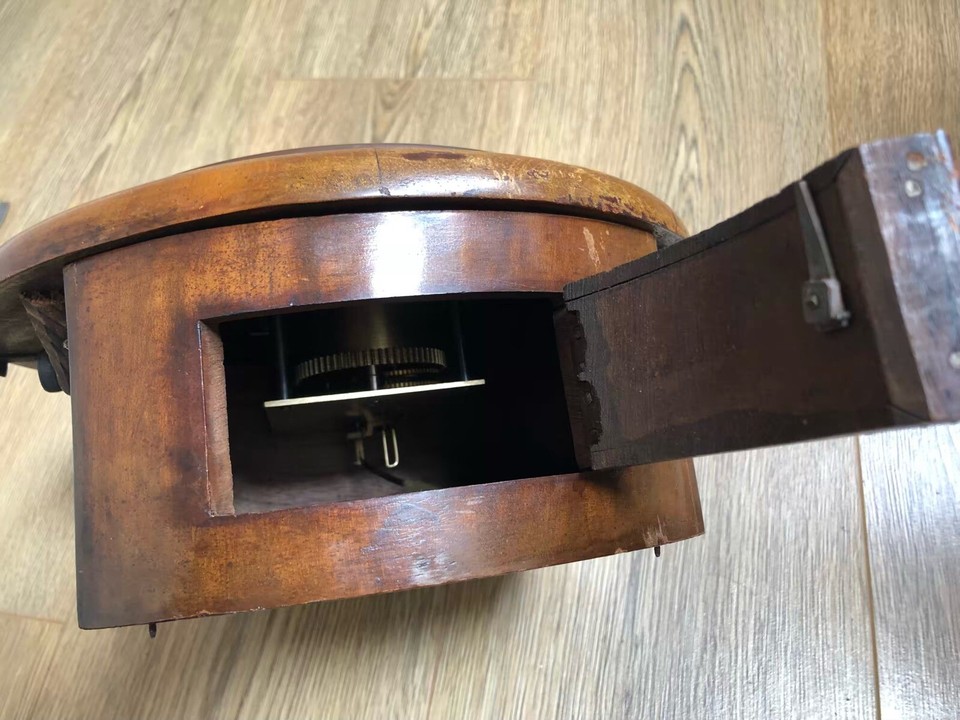 Victorian Mahogany 7½-Inch Wall Clock - German Winterhalder & Hofmeier ...