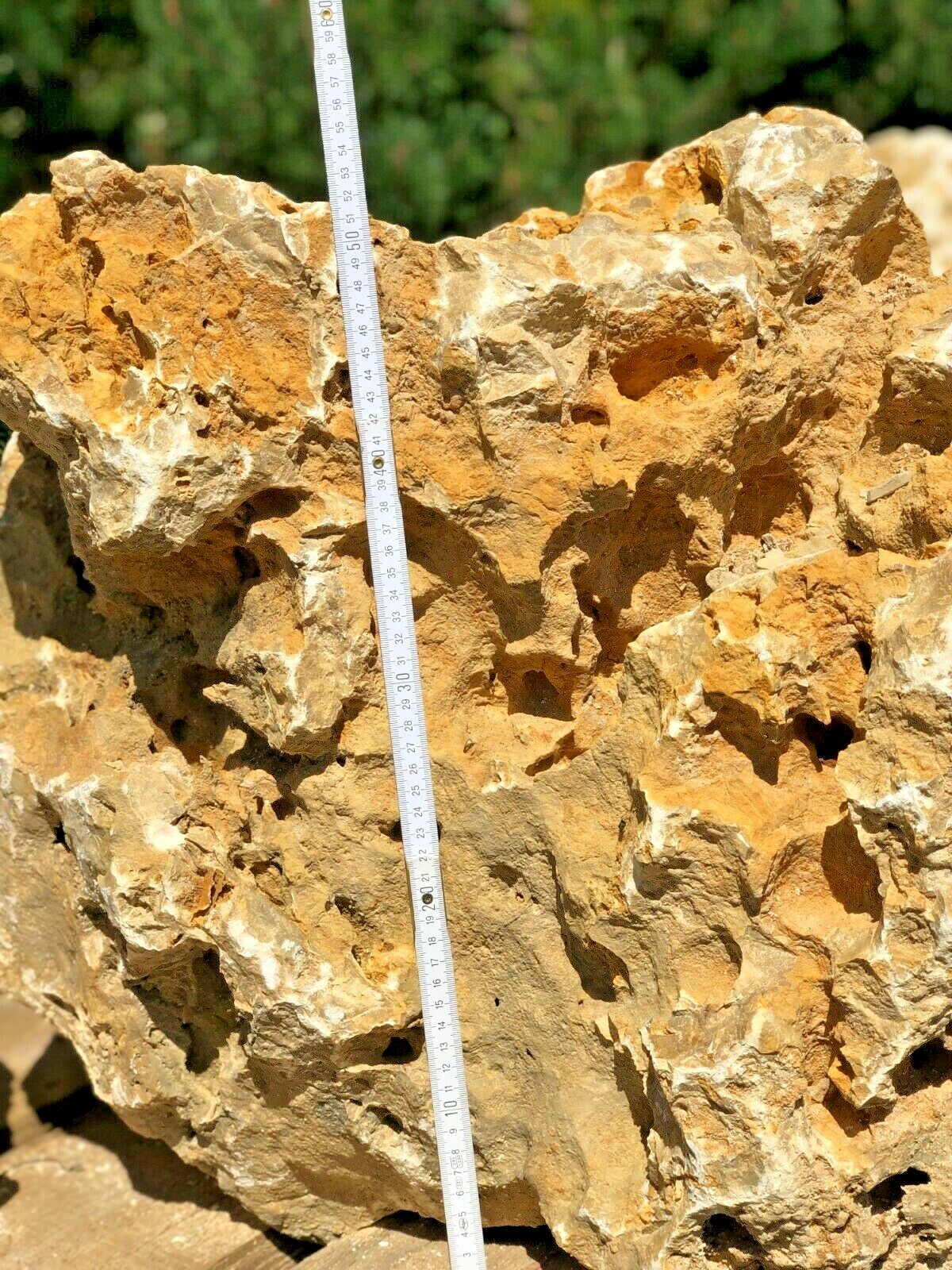 Felsen Kalkstein Naturstein Findling Garten Deko Aquariumstein Teich ...