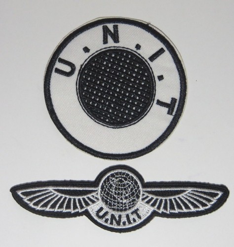 Doctor Who UNIT Patch Set (2) Premium Quality Patches | eBay