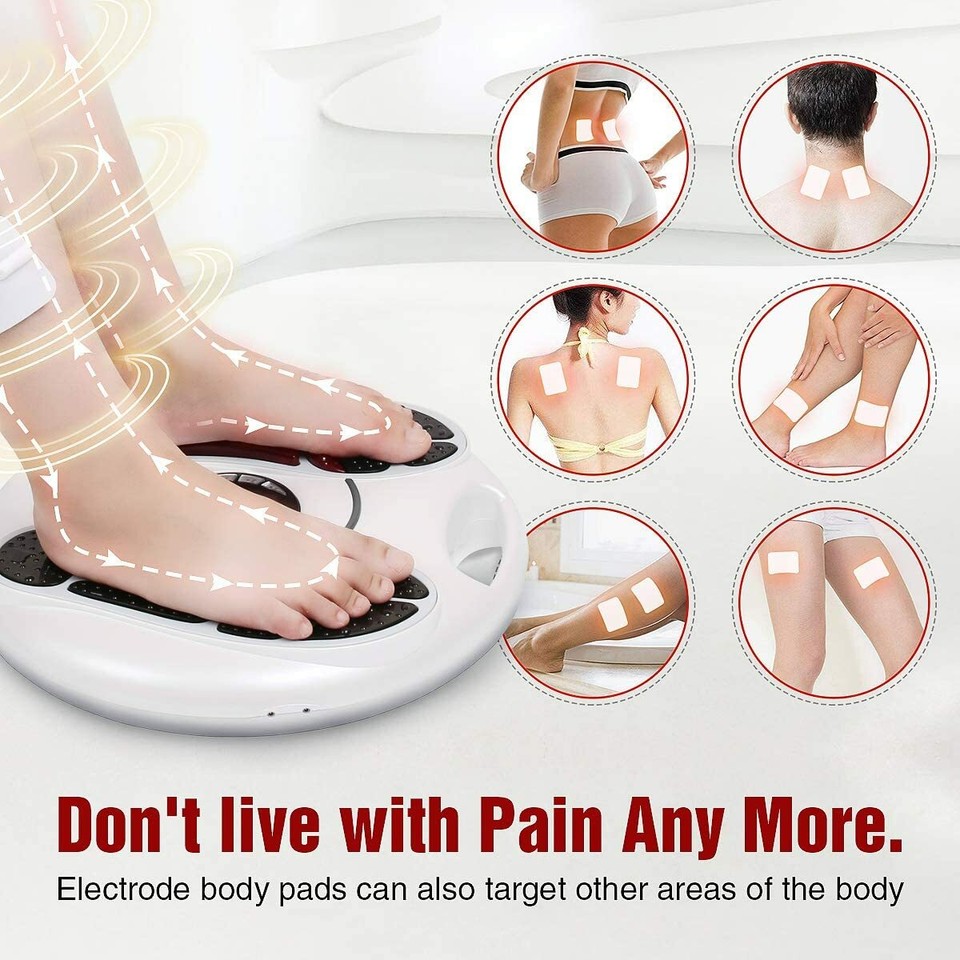 Medical EMS and TENS Foot Legs Circulation Machine Electrical Pulse ...