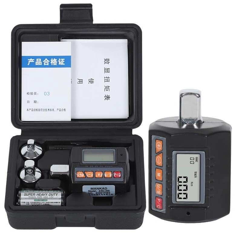 Digital Display Torque Meter Torque Wrench Portable Electronic Torque ...