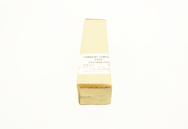 General Electric Size B 5.50kv 1e Amp Type Ej1 Fuse 9F60BBD001 for sale ...