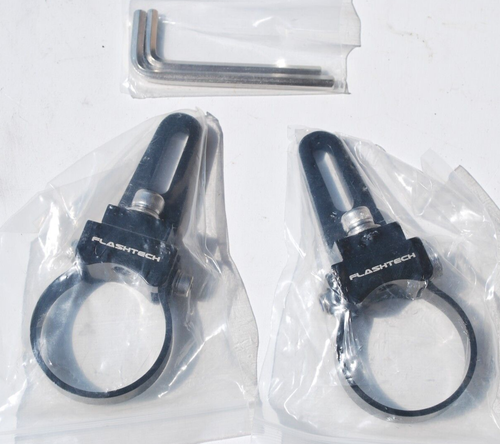FLASHTECH PAIR ADJUSTABLE BAR MOUNT LIGHTS 2" OD FTB-BULL2 NEW | eBay