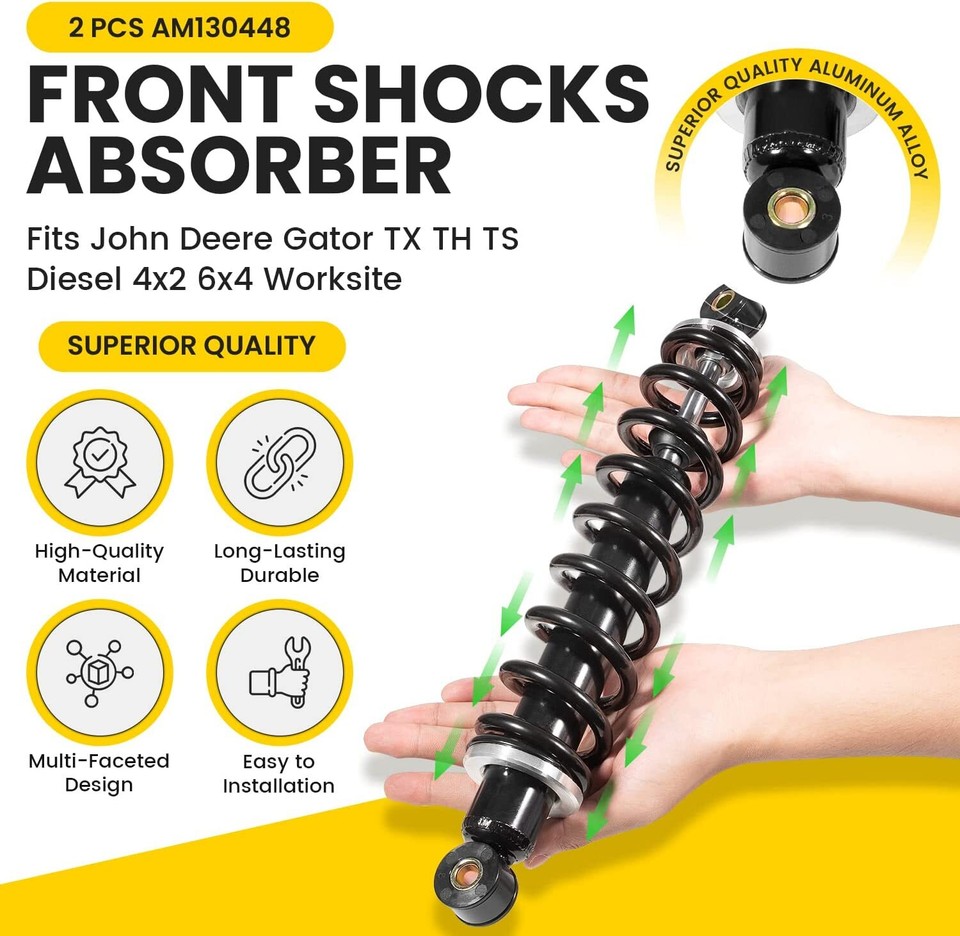 AM130448 Front Shock Absorber For John Deere Gator TX TH TS Diesel 4x2 ...