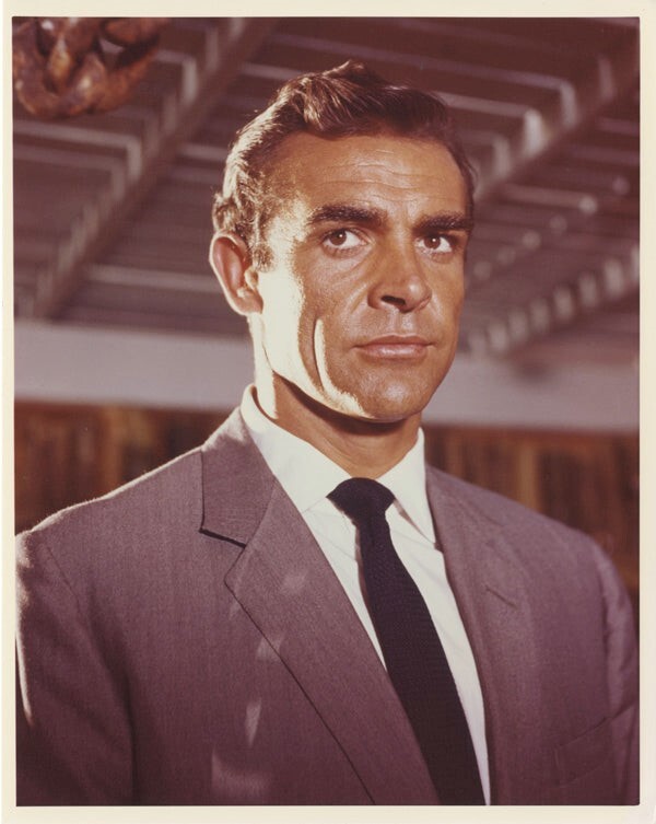 Sean Connery Dr No 1962 James Bond Debonair Spy Vintage 8x10 Color ...