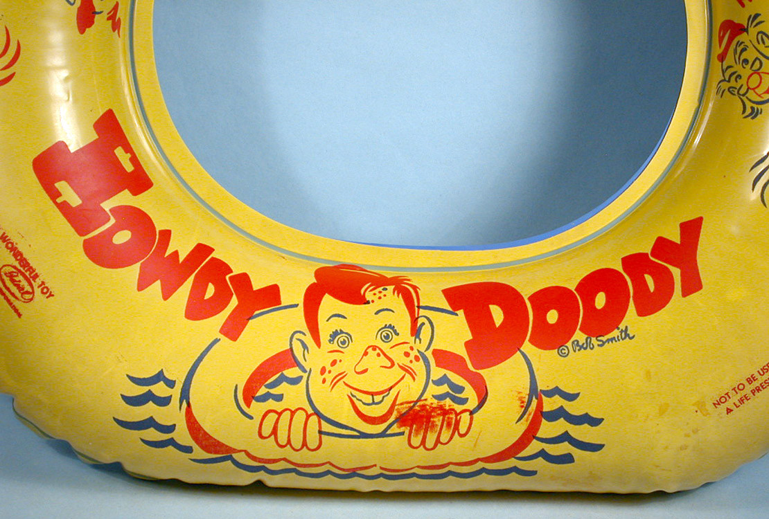 1950s Howdy Doody Character Swim Ring Inflatable Pool Water TV Toy ...